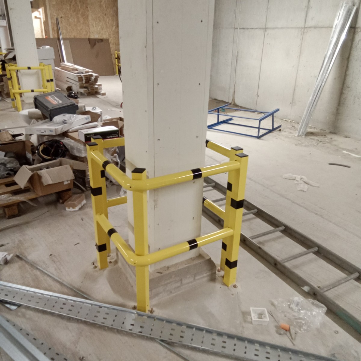 Reliable Column Protectors for Car Parks | C&C Fabrications